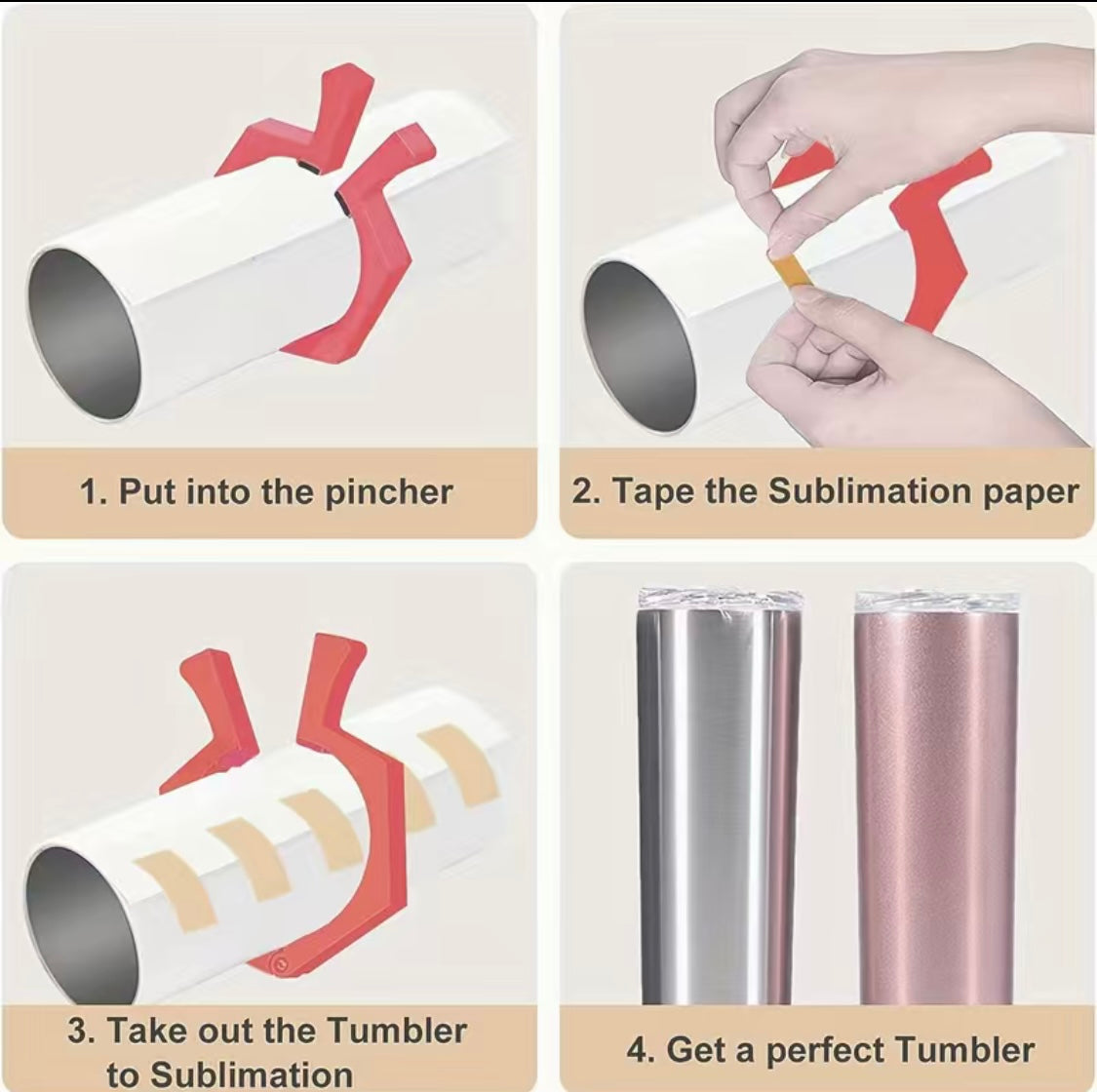 Tumbler Pinch Tool To Tape Design Easily – LAWSON SUPPLY